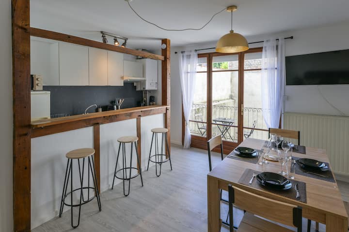 Le Pic - Hyper Centre Tarbes - Balcon - Jardin Massey