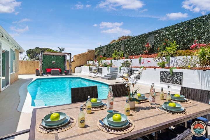 Relax & Unwind: 4br La Mesa Home W/ Pool + Spa - サンディエゴ