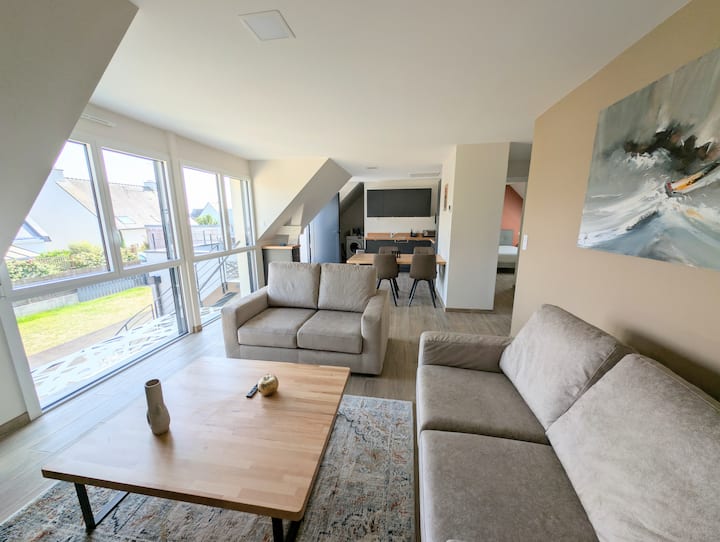 Hoëdic - Appartement Neuf & Calme - Plages à 200m - Ambon