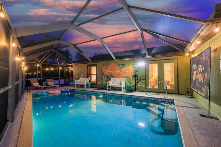 Family Fun 4bd Oasis: Htd Pool+hot Tub+mini Golf - Bradenton, FL