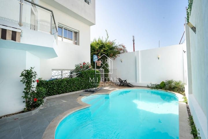 Charming Villa With Pool - Quiet And Comfortable - Tangier