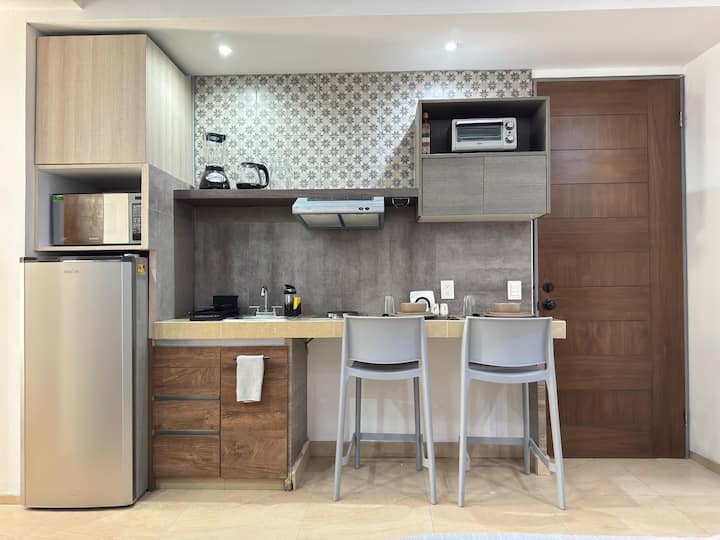 A. Loft Equipado Y Pet Friendly En San Pedro. - Santa Catarina, México