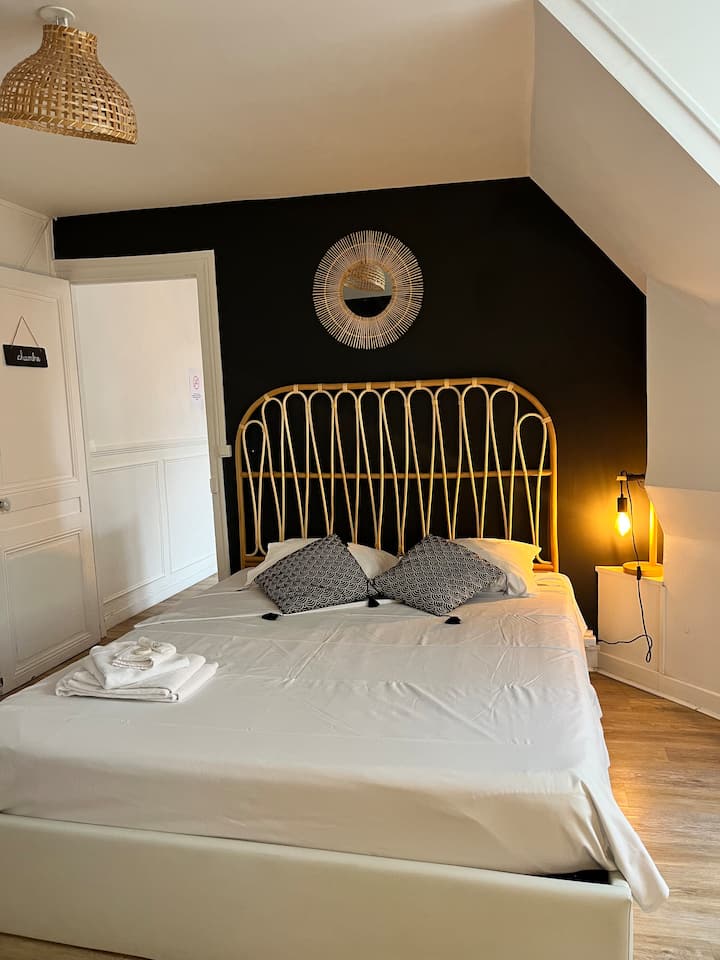Black Cabane Appt 2p Cosy Calme Rouen Fac - Rouen