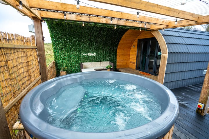 Relaxing 1br Cabin•hot Tub•outdoor Cinema Sleeps - Stranraer