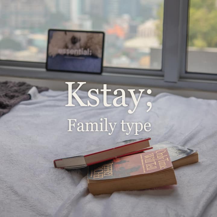 [Kstayb]2br+2bath+livingroom/wellness & Clean Stay - Manila