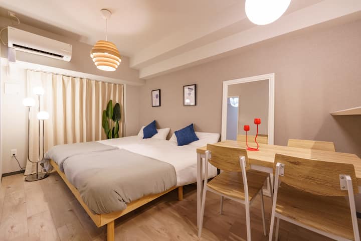 8min Kanayama/15min Nagoya/6 Pers./neuf Luxe Apt - Nagoya