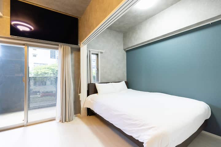 博多・天神の中心｜アパートメントホテル｜全６部屋あり｜柳橋連合市場すぐ｜キッチン＆バルコニー付 - Fukuoka Prefecture, Japan