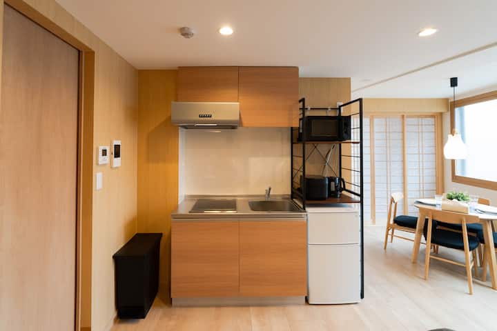 天王寺902|临近天王寺、通天阁、难波|地铁直达难波、日本桥|鹤桥站徒步约5分|全新日式公寓 - Osaka, Japan