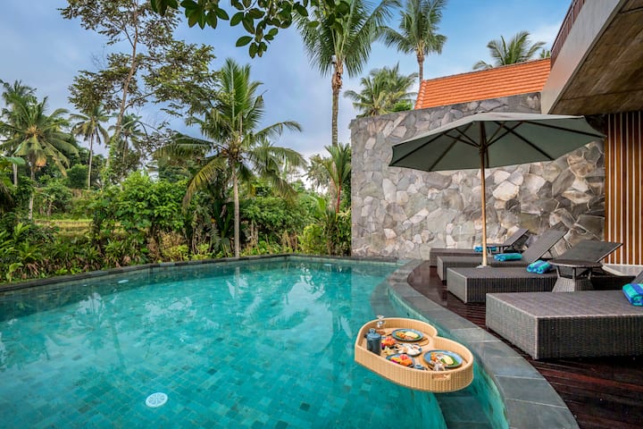Gusku River 2-br Villa Private Pool - Ubud