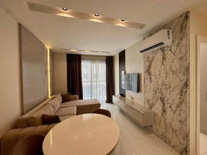 СТИЛЬНАЯ КВАРТИРА НА КЛЕОПАТРЕ - Alanya