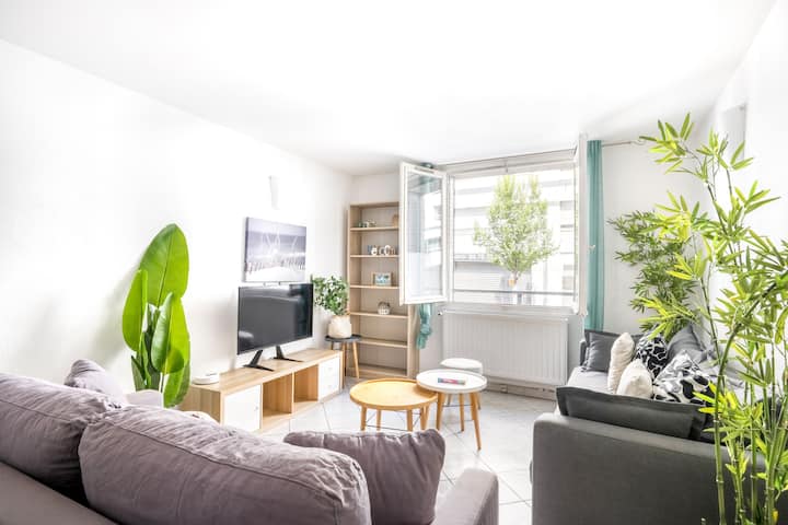 Bngo | Chic & Confort | 4 Pers, Centre-ville - Chassieu