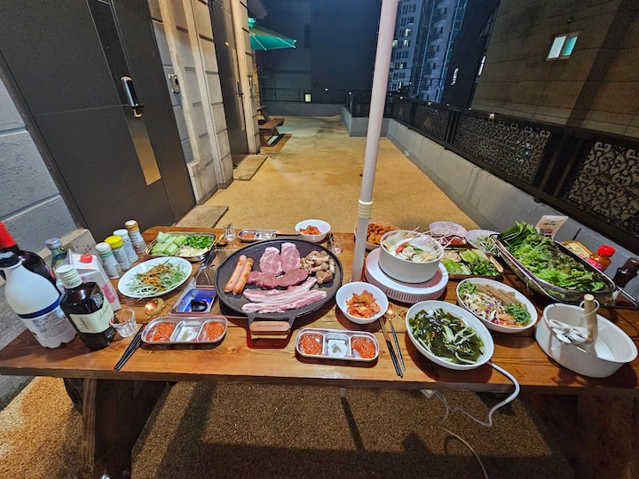 [마당에서 바베큐]Stay4u #펜트하우스A동# - Uijeongbu-si