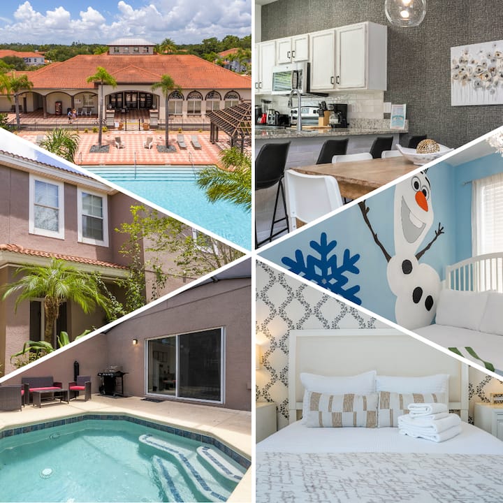 3 Bd Charming Vacation Home Close To Disney - Kissimmee