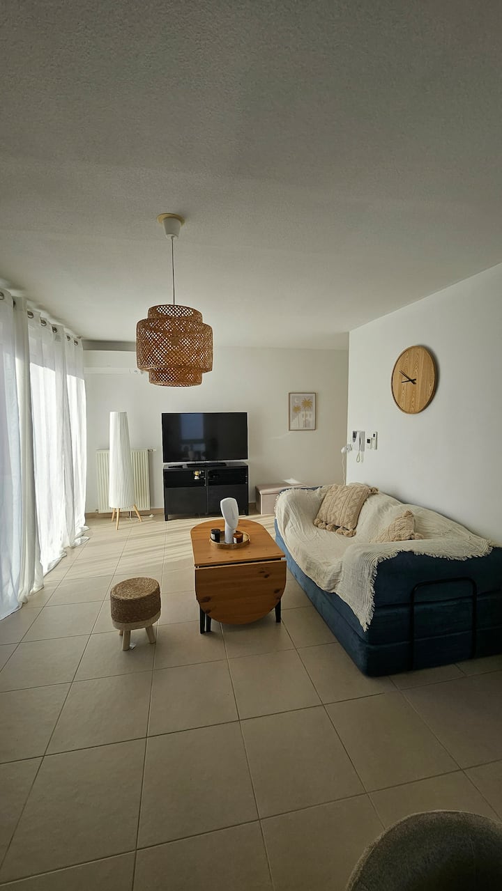 Chaleureux T2 Parking Privé /Terrasse /Clim - Montpellier