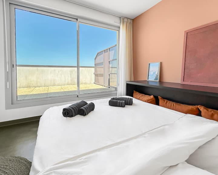 Terrasse Privée, Proche Bordeaux, Vue Imprenable - Talence