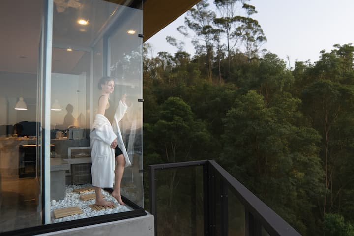 Chalé Boutique - Spa- Sauna Seca , Jacuzzi Externa - Santo Antônio do Pinhal