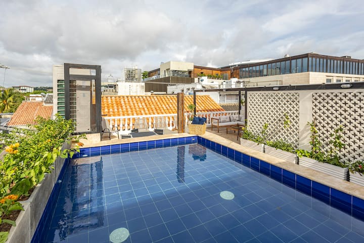 A Lively House For Friends In The Serrezuela - Cartagena