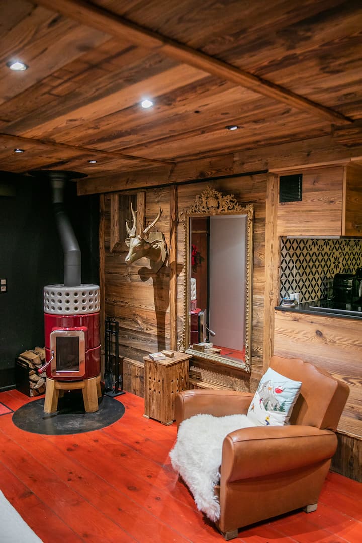 Appartement 60 M2 Chalet Vue Mt Blanc Terrasse - Megève