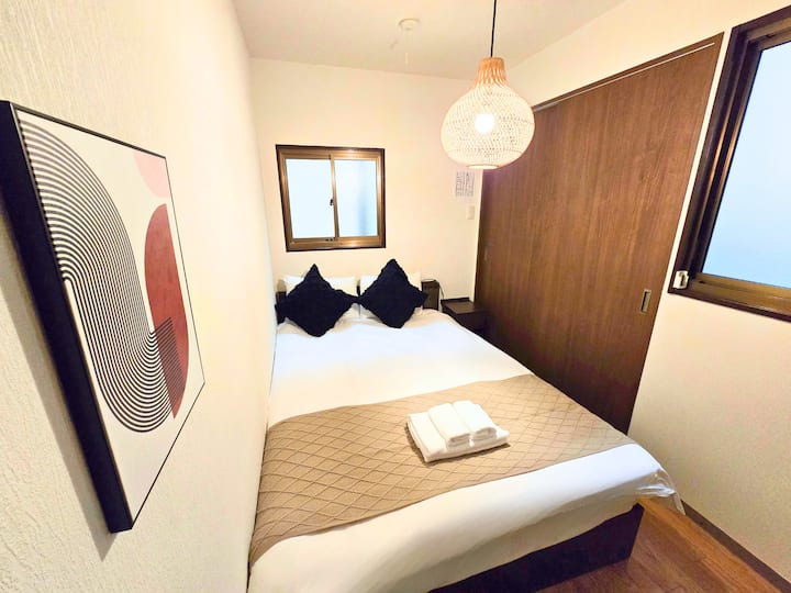 Tennoji 3br Private House / 4 A/cs / Long Stay Ok - Osaka