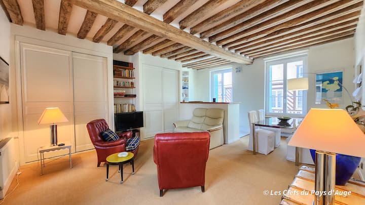 Touques, Coeur De Village, 6 Personnes, 3 Chambres - Touques