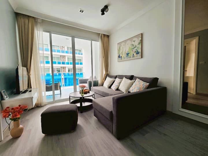 Cozy Condo 2 With Pool View Near Hua Hin Beach - Hua Hin