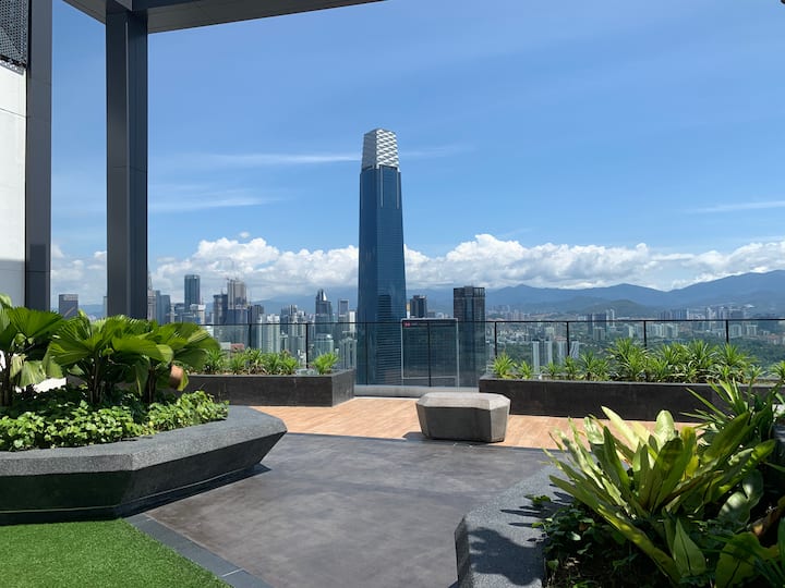 Comfortable 1br City Stay | 2 Queen Beds | 4 Pax - Kuala Lumpur