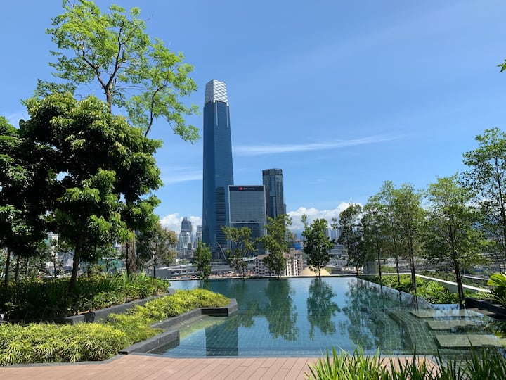 Kl City Home | Trx View | Balcony | 2 Beds| 4 Pax - Territoire fédéral de Kuala Lumpur