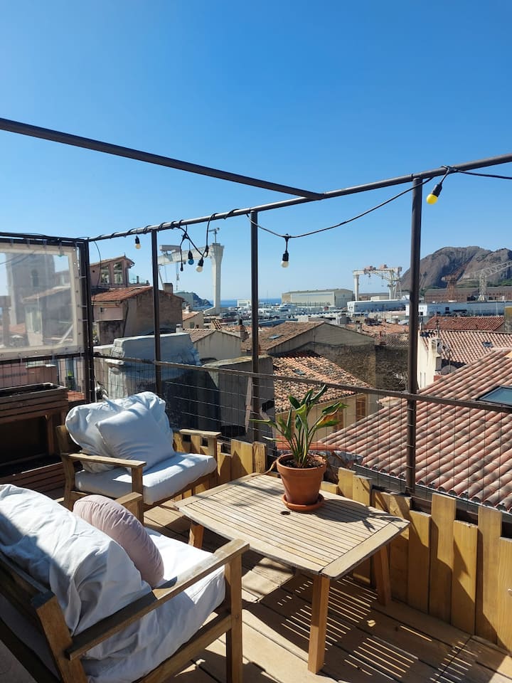 Terrasse En Ville - La Ciotat