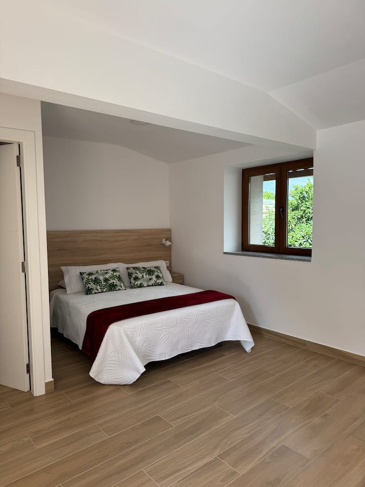Habitación Canelas - Pensión Rural - Galilaxe - Marín