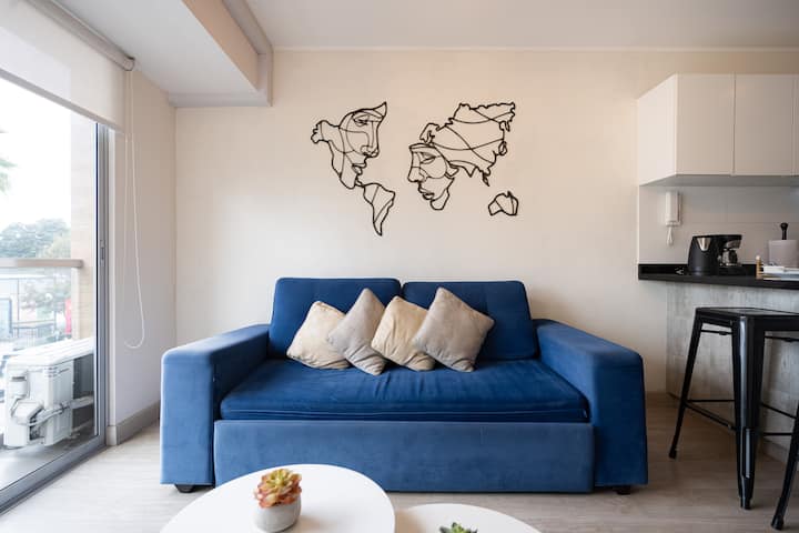 Vibrant | Trendy Loft W/ac+pool+gym+netflix - Perú