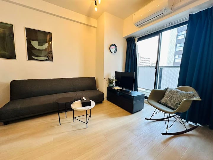 日本橋民泊7a：2室1厅2洗漱1卫1浴/步行可达黑门市场/动漫街/通天阁/靠近日本桥站/关西机场直达 - Osaka, Japan