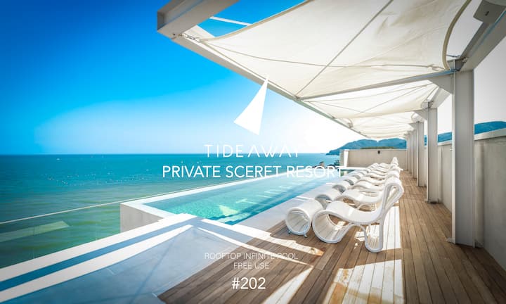 Tideaway #202  | 바다와 가장 가까운 인피니티풀 스테이 . 부산건축상 수상 - Busan