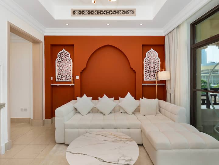 Luxury 2br- Pool W/ Burj View- 2 Min To Dubai Mall - Dubai