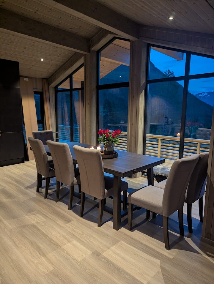 Ny Og Moderne Hytte Til Utleie. - Norvège