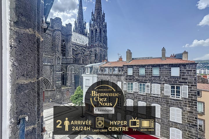Vue Cathédrale – Lumineux & éQuipé En Plein Centre - Clermont-Ferrand