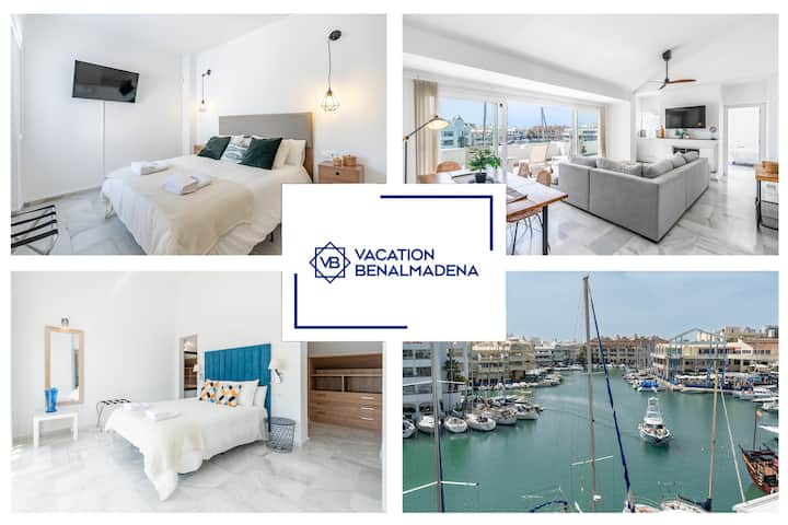 Vb Marina Penthouse 3br Portviews - Benalmádena