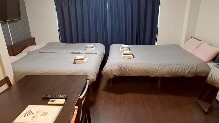 Easy Access To Haneda＆shinagawa/ 1dk Room / Max 4 - Kawasaki