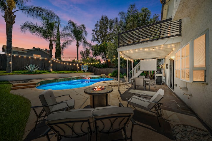 Alto Azul |4br|pool, Jacuzzi & Backyard Views Deck - San Jacinto, CA