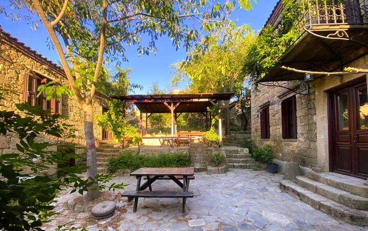 Keva Adatepe – Historic, Natural, Cozy Stone House - Küçukkuyu