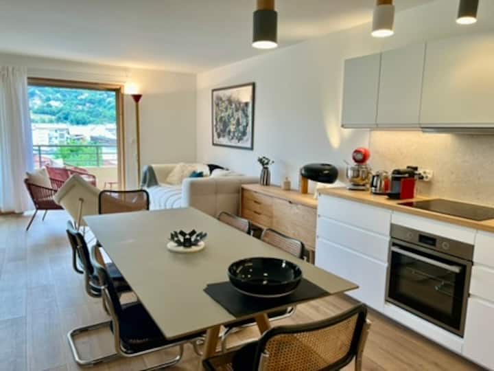 Prorel Design - 6 Pers - Neuf, Parking, Central - Briançon