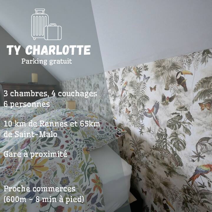 Ty Charlotte, Calme Et Confort - Cesson-Sévigné