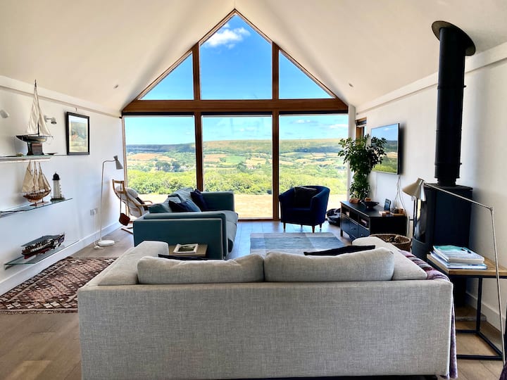 Modern Purbeck Stone House With Panoramic Views - Corfe Castle