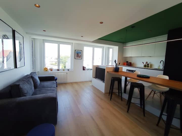 Appartement Lumineux 5 Minutes De La Plage - Plage de Dunkerque
