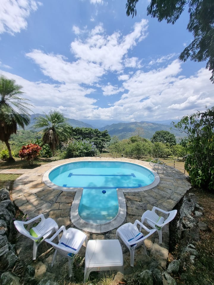 Finca Del Abuelo, Vista Y Paz - Villeta