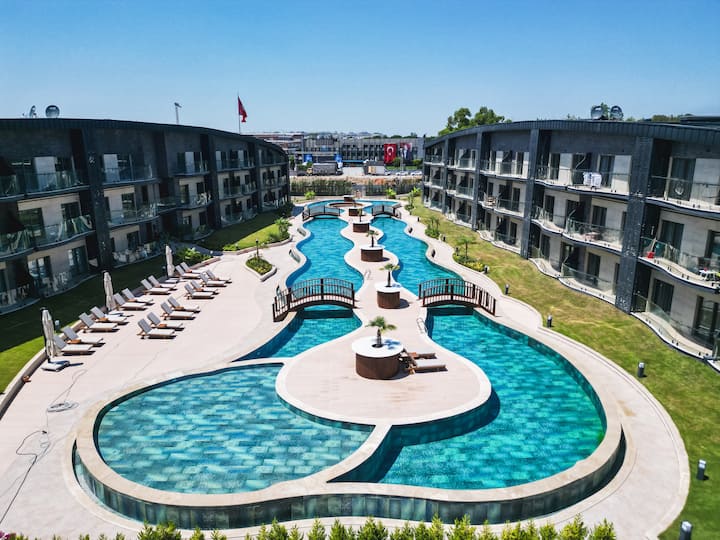 Exclusive Family Suite 800 Meters To Lara Beach M1 - Aksu