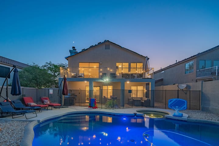 New Ht’d Pool, Spa, Game Rm, Near Golf, Bbq, Views - Scottsdale, AZ