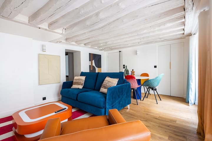 Nochichi Collections - 2bdr/6pax - Louvre/rivoli - París