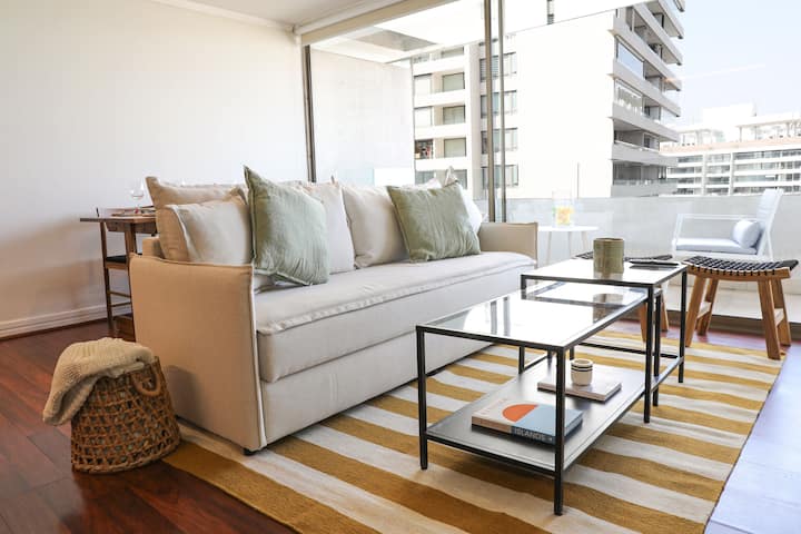 Departamento A Pasos De Parque Arauco, Las Condes. - Las Condes