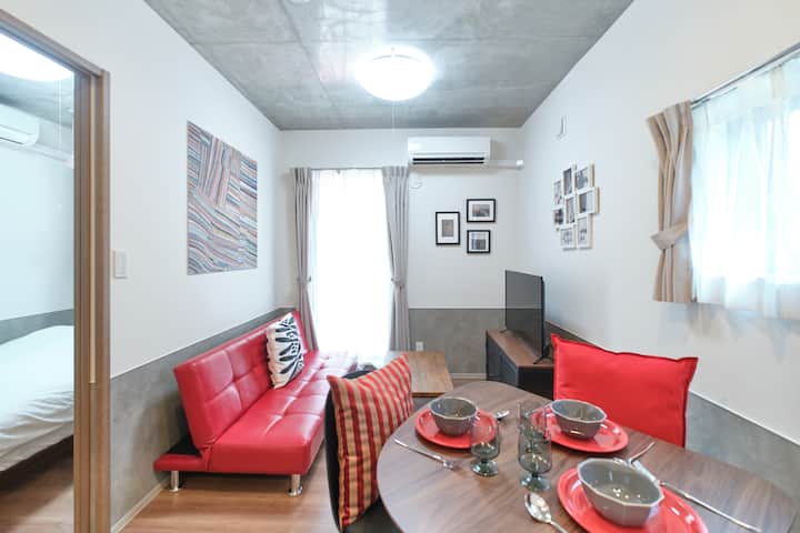 【Monthly】a/4 Mins To Nishi-shinjuku Sta/3 Ppl/wifi - Tokyo