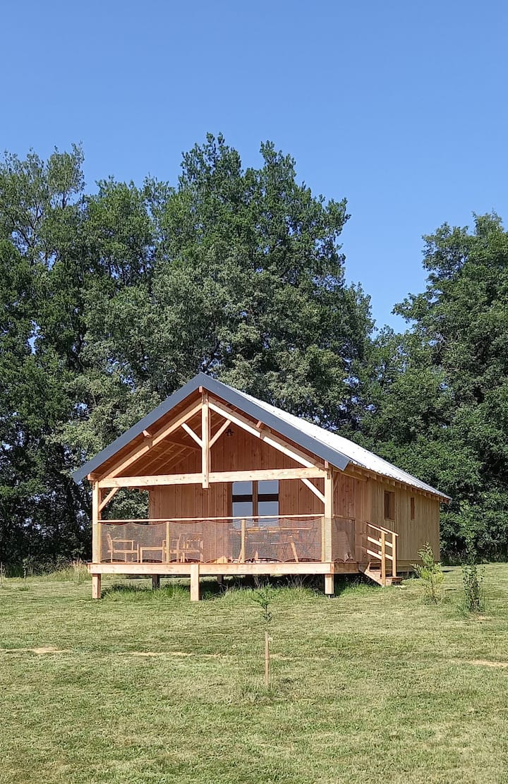 Cabane Wood Lodge Bois Monpazier - Biron